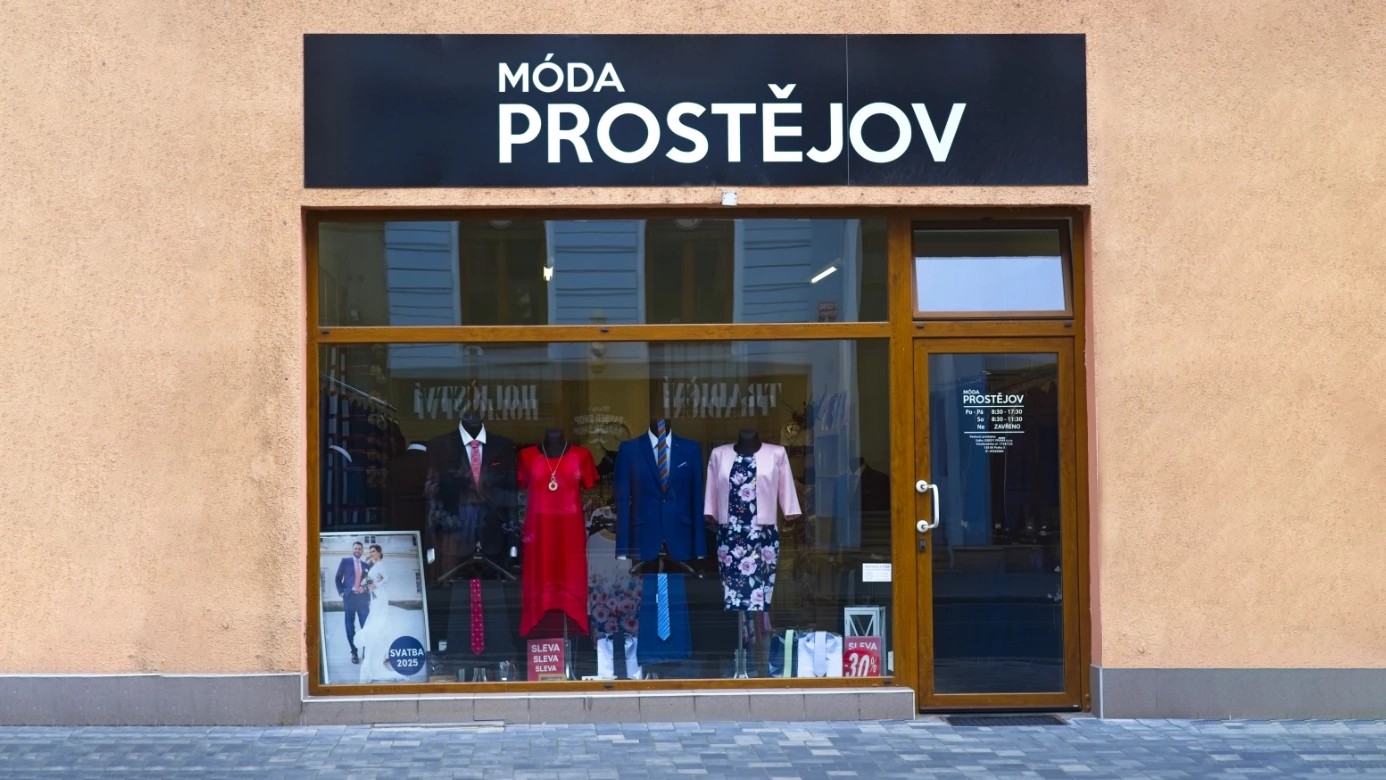 Prodejny | Móda Prostějov | obleky s elegancí